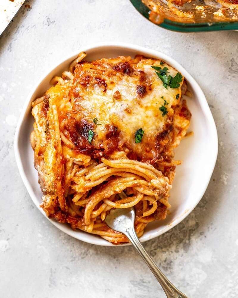 Baked Spaghetti Recipe | The Feedfeed