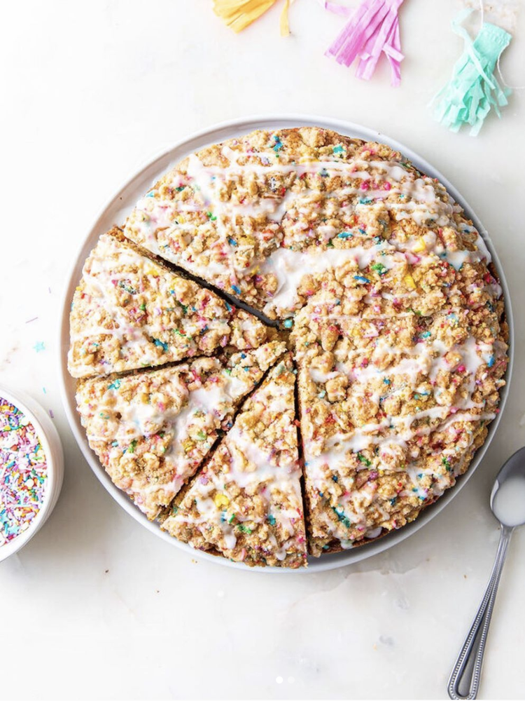 Funfetti Coffee Cake Recipe | The Feedfeed