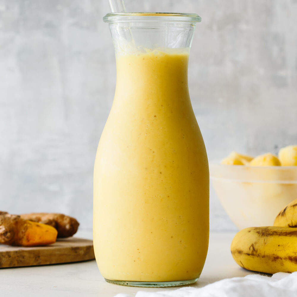 Turmeric Pineapple Smoothie Recipe | The Feedfeed