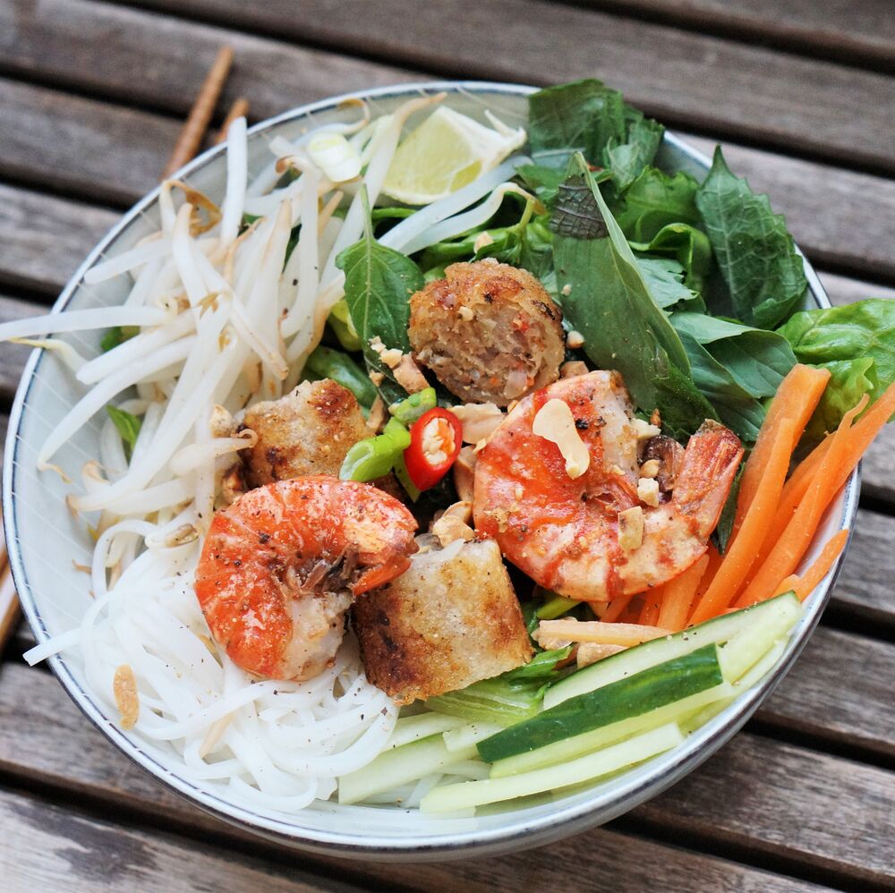 Bun Nem with Prawns Recipe | The Feedfeed