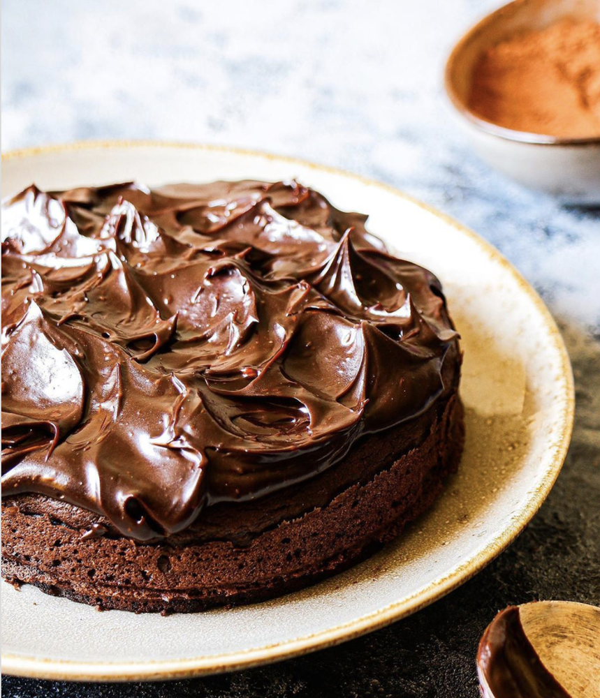 Dark Chocolate Ganache Cake Recipe | The Feedfeed