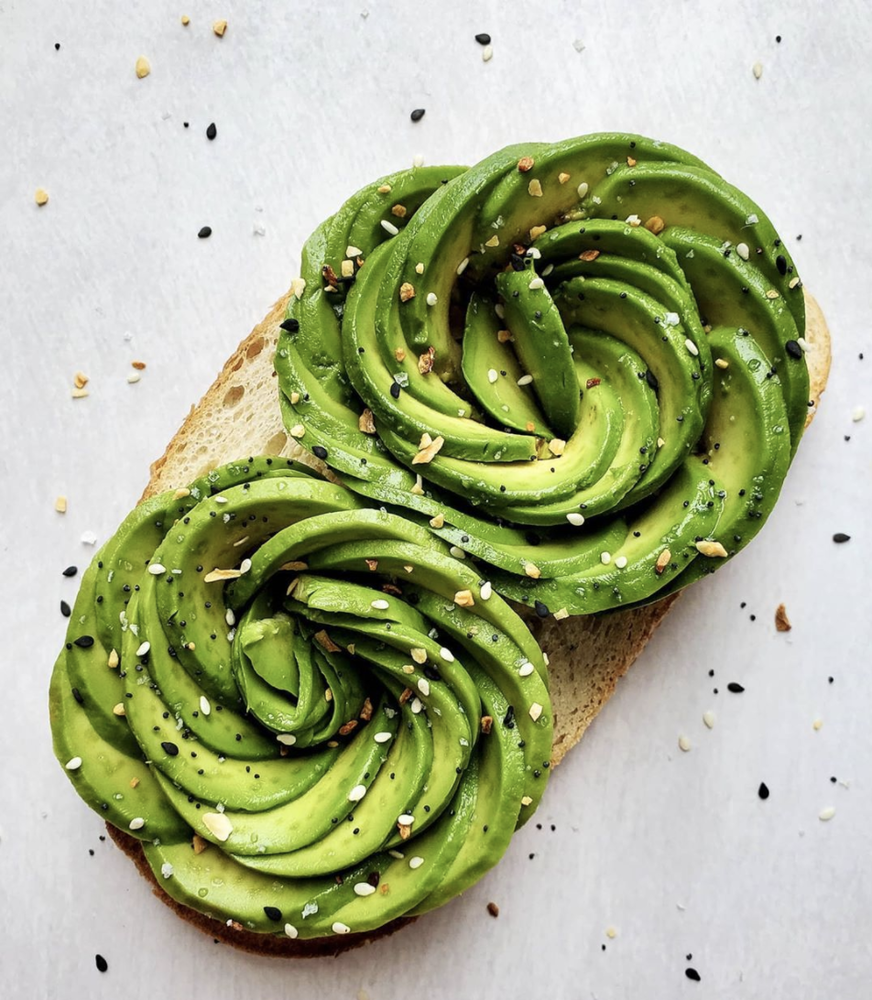 Avocado Rose Toast Recipe | The Feedfeed
