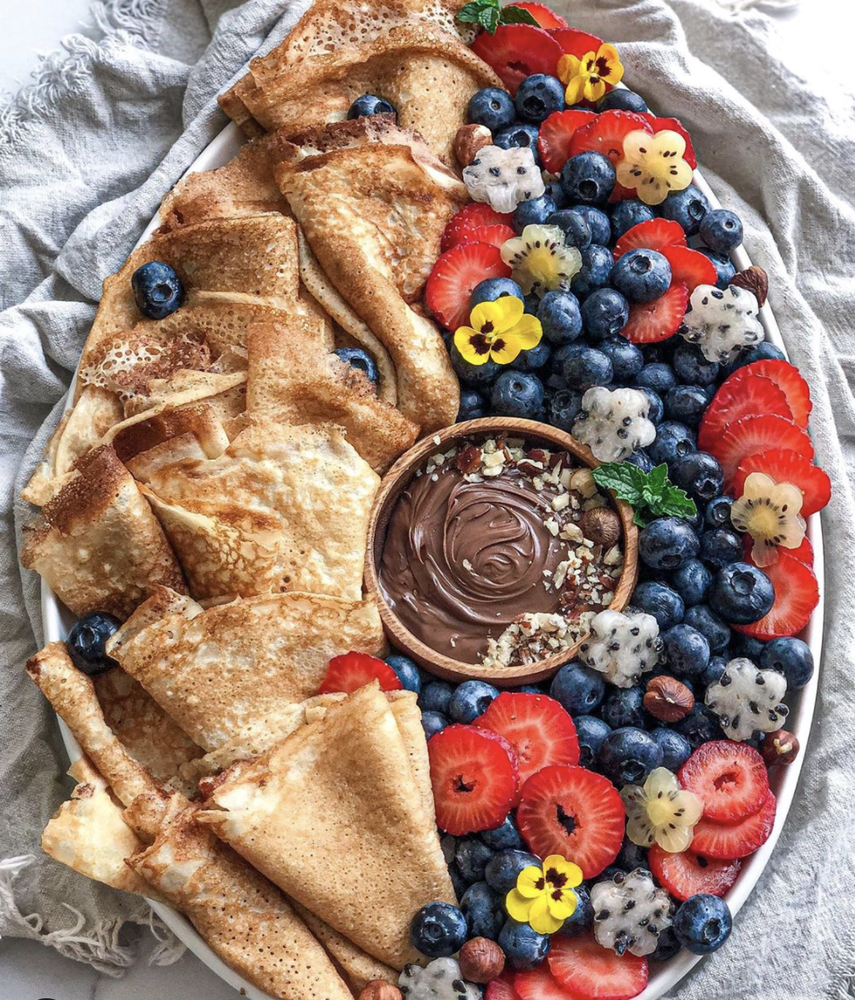 Vegan Vanilla Crêpes Recipe | The Feedfeed