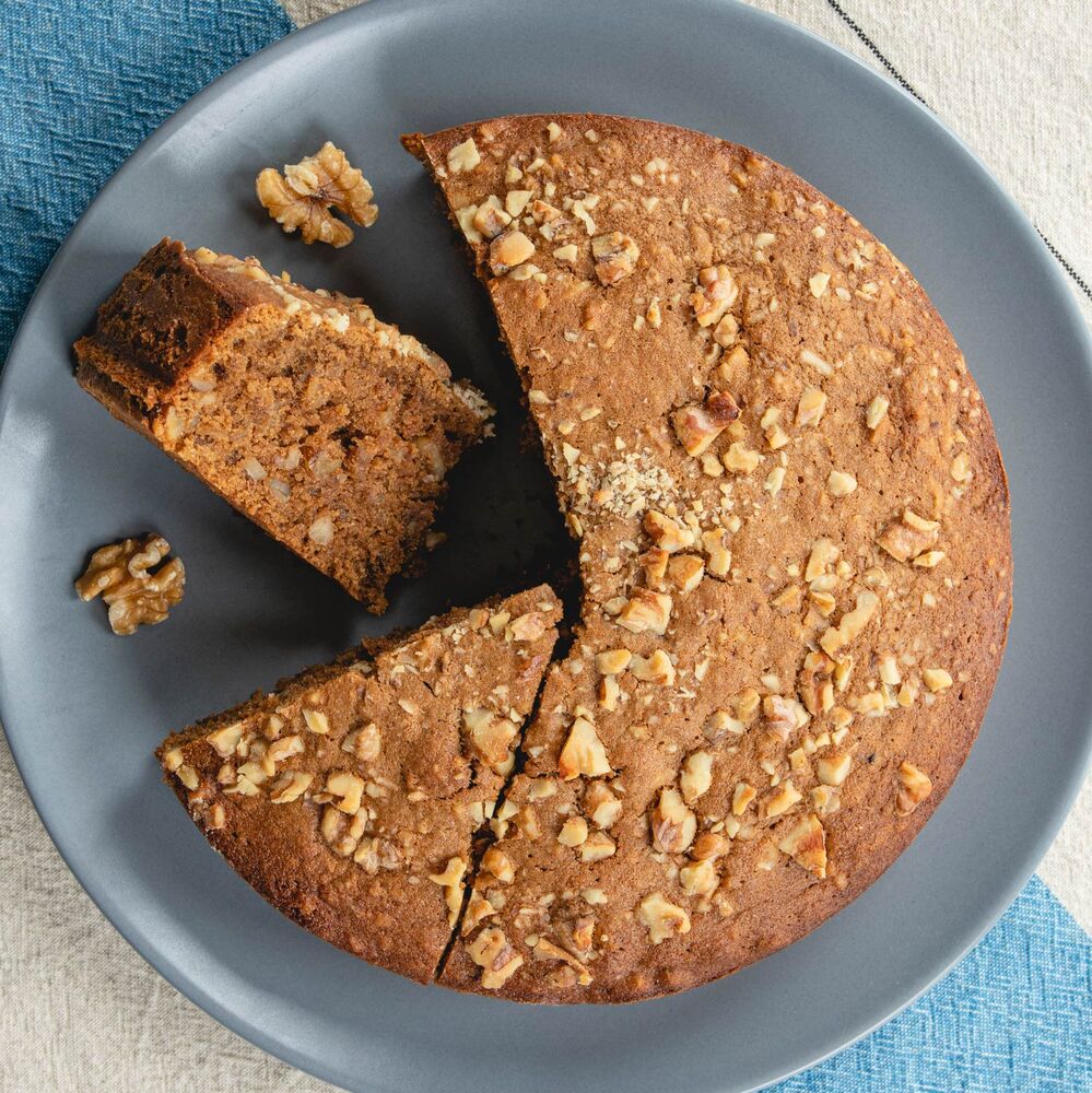 Torta Rustica di Noci e Caffè (Italian Coffee Walnut Cake) Recipe | The ...