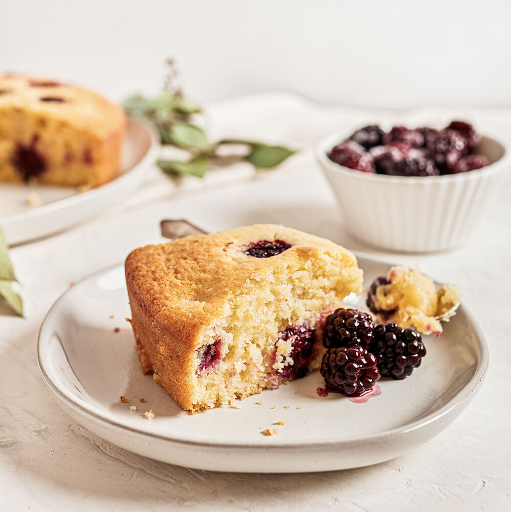 Blackberry Ricotta Cake Recipe | The Feedfeed