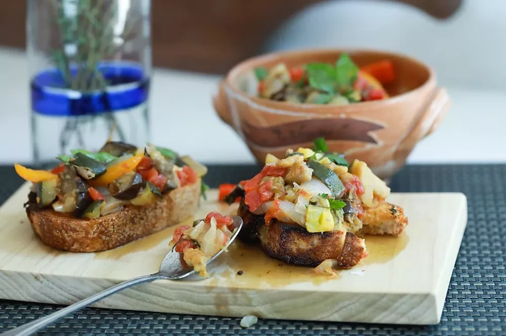 Ratatouille Tartine (toast) Recipe | The Feedfeed