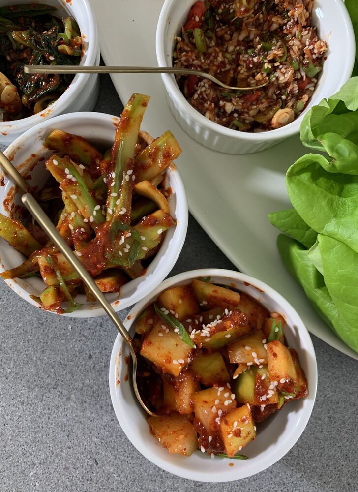 VEGETABLE SCRAP KIMCHI WITH ESTHER CHOI | Video Recipe The Feedfeed