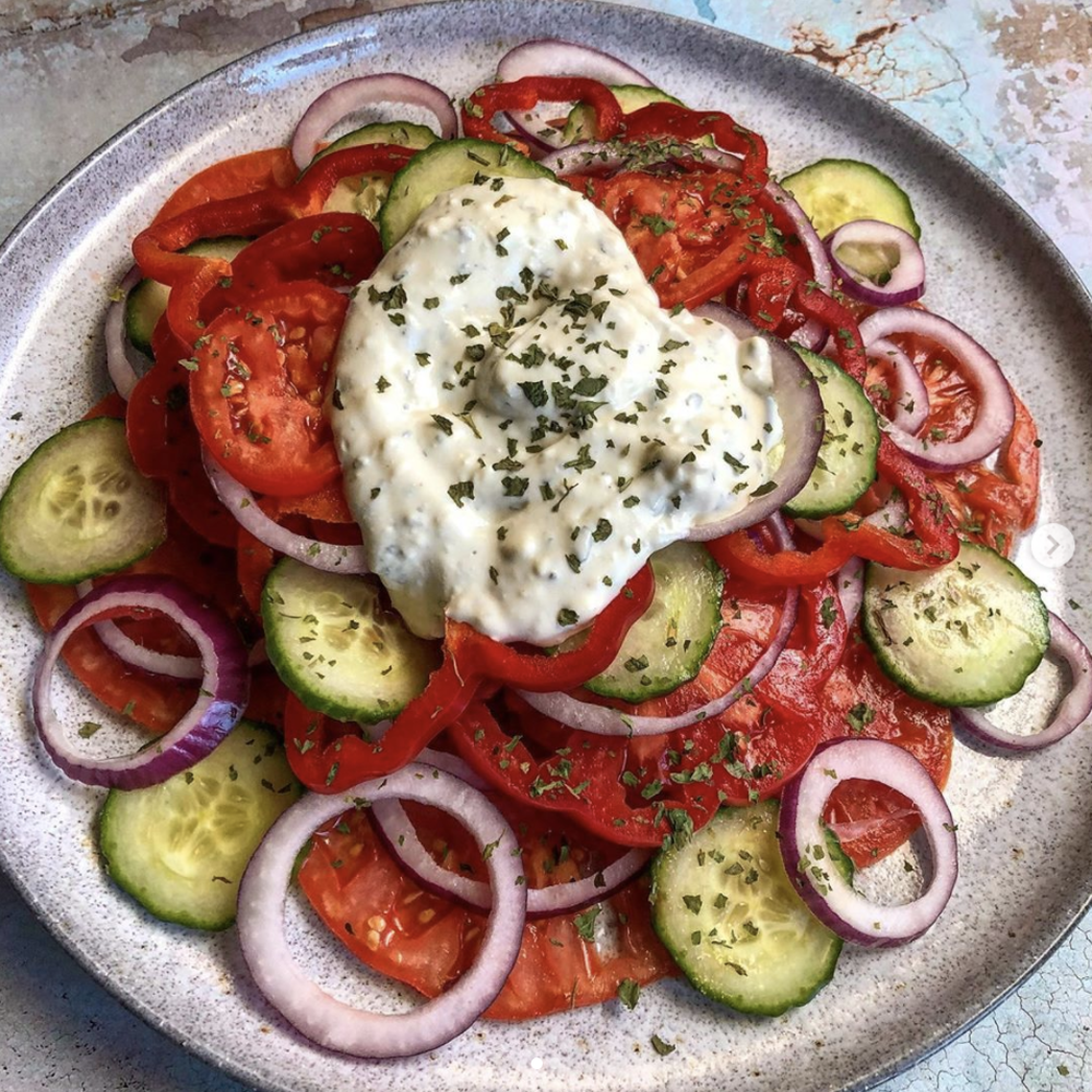 Shopska Salad Recipe | The Feedfeed