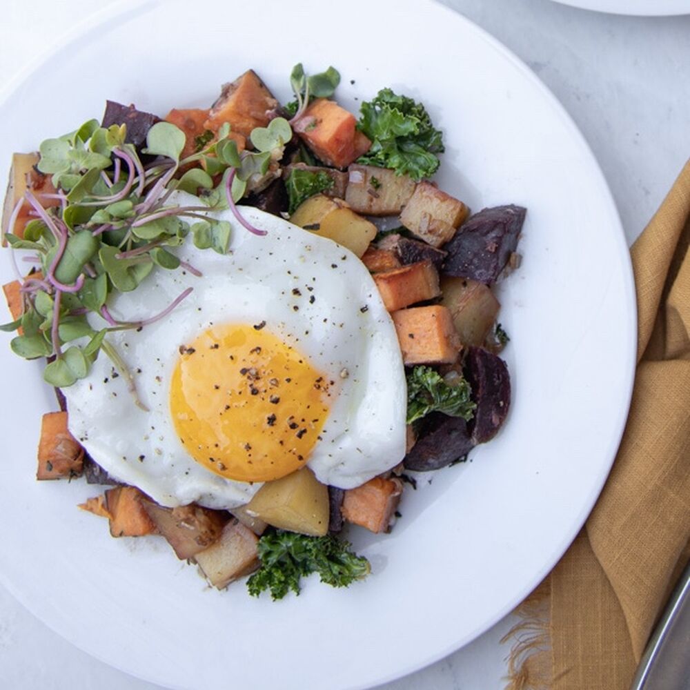 Fall Root Vegetable Hash Recipe | The Feedfeed