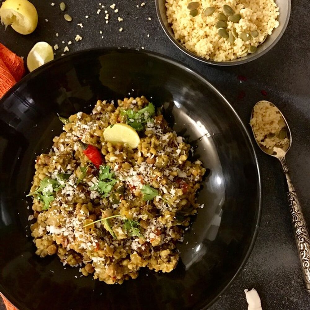 South Indian Moong Stir Fry Recipe | The Feedfeed