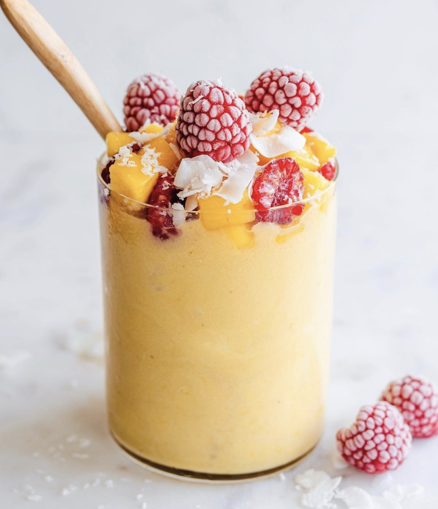 Frozen Mango Nice Cream Recipe | The Feedfeed