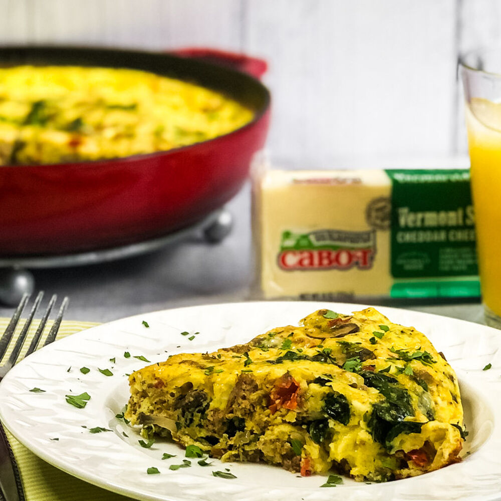 Cast Iron Skillet Frittata Recipe | The Feedfeed