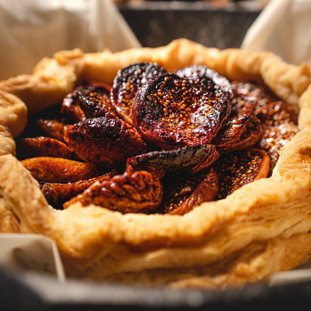 Turkish Fig & Maytag Blue Cheese Galette Recipe | The Feedfeed