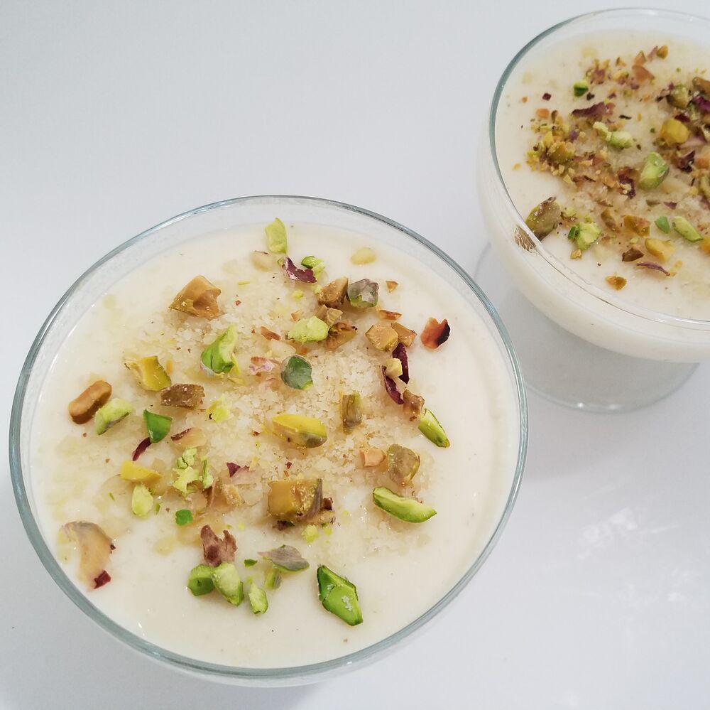 MAHALABIA ( MILK PUDDING) Recipe | The Feedfeed