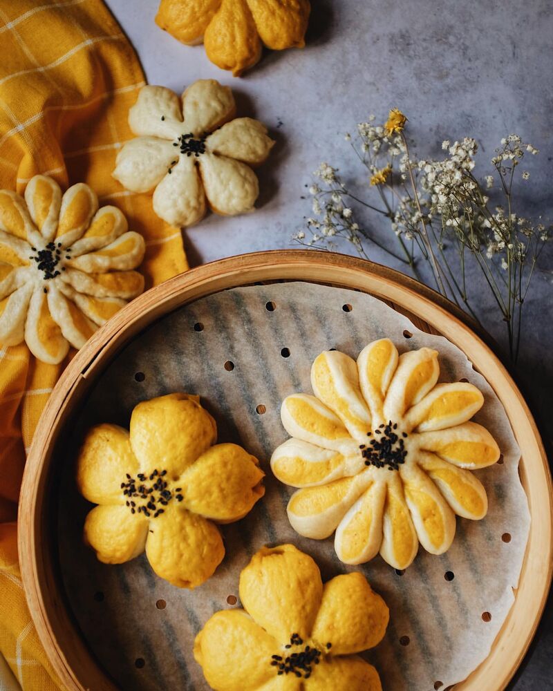 Flower Bao Buns Recipe | The Feedfeed