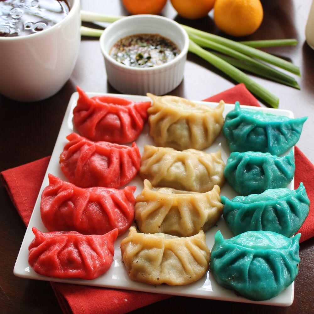 Red, White, and Blue Dumplings Recipe | The Feedfeed