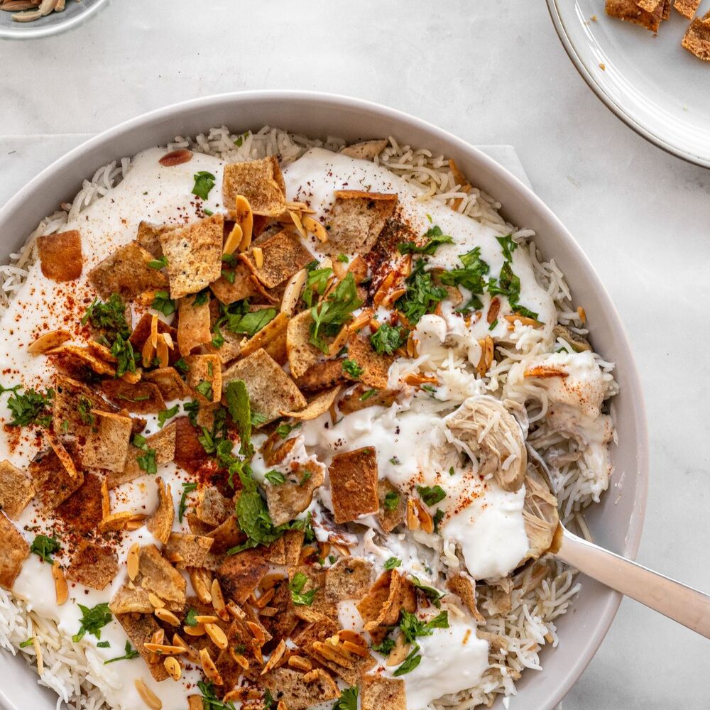 Fatteh with Chicken Recipe | The Feedfeed