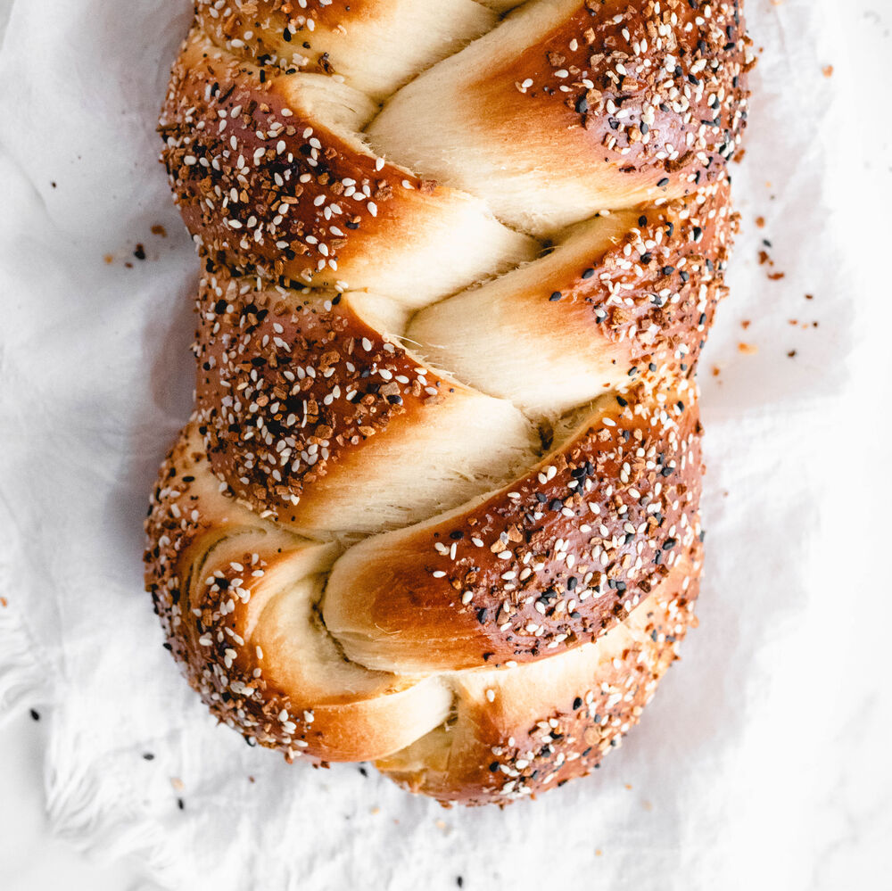 Everything But The Bagel Challah Bread Recipe | The Feedfeed