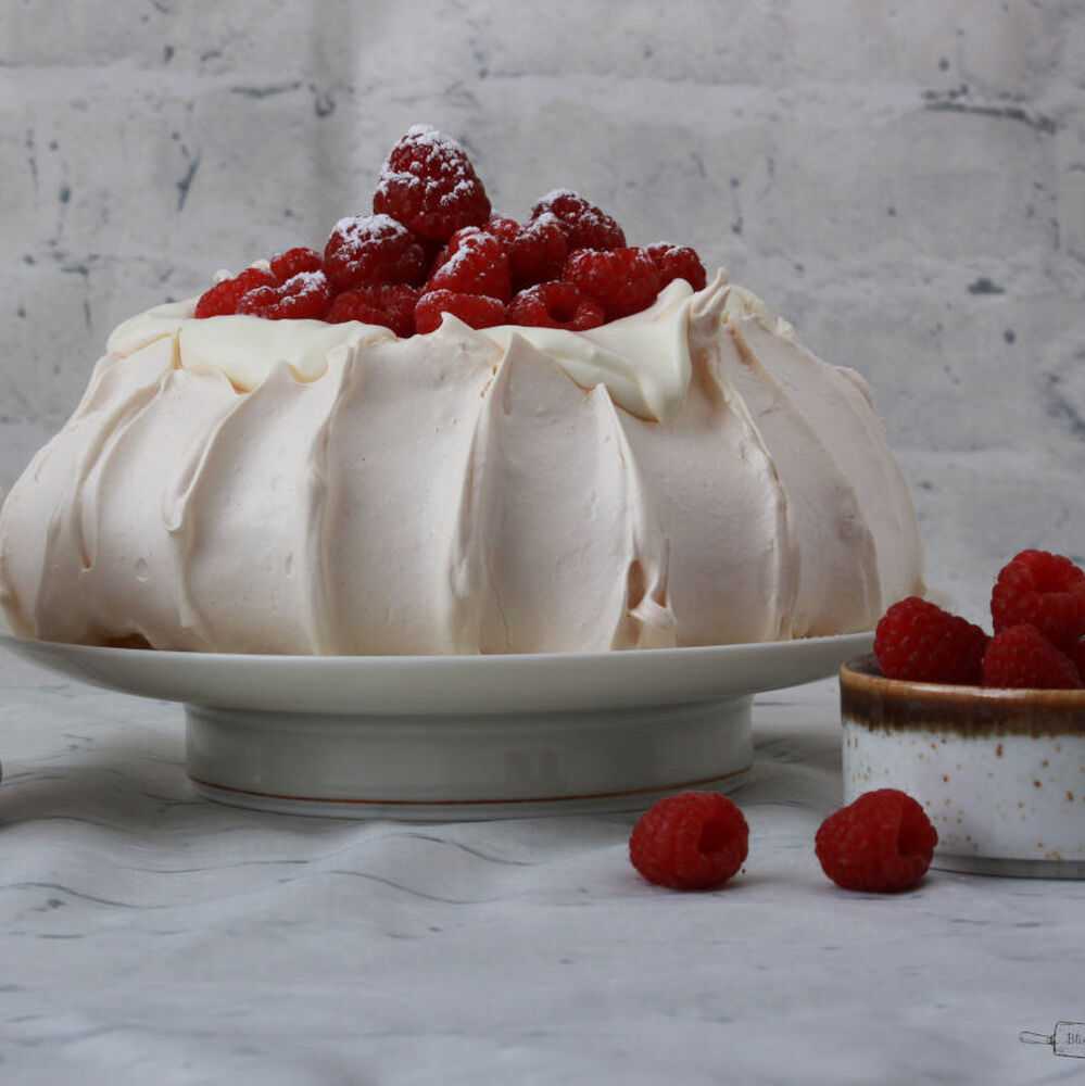 Raspberry Pavlova Recipe | The Feedfeed