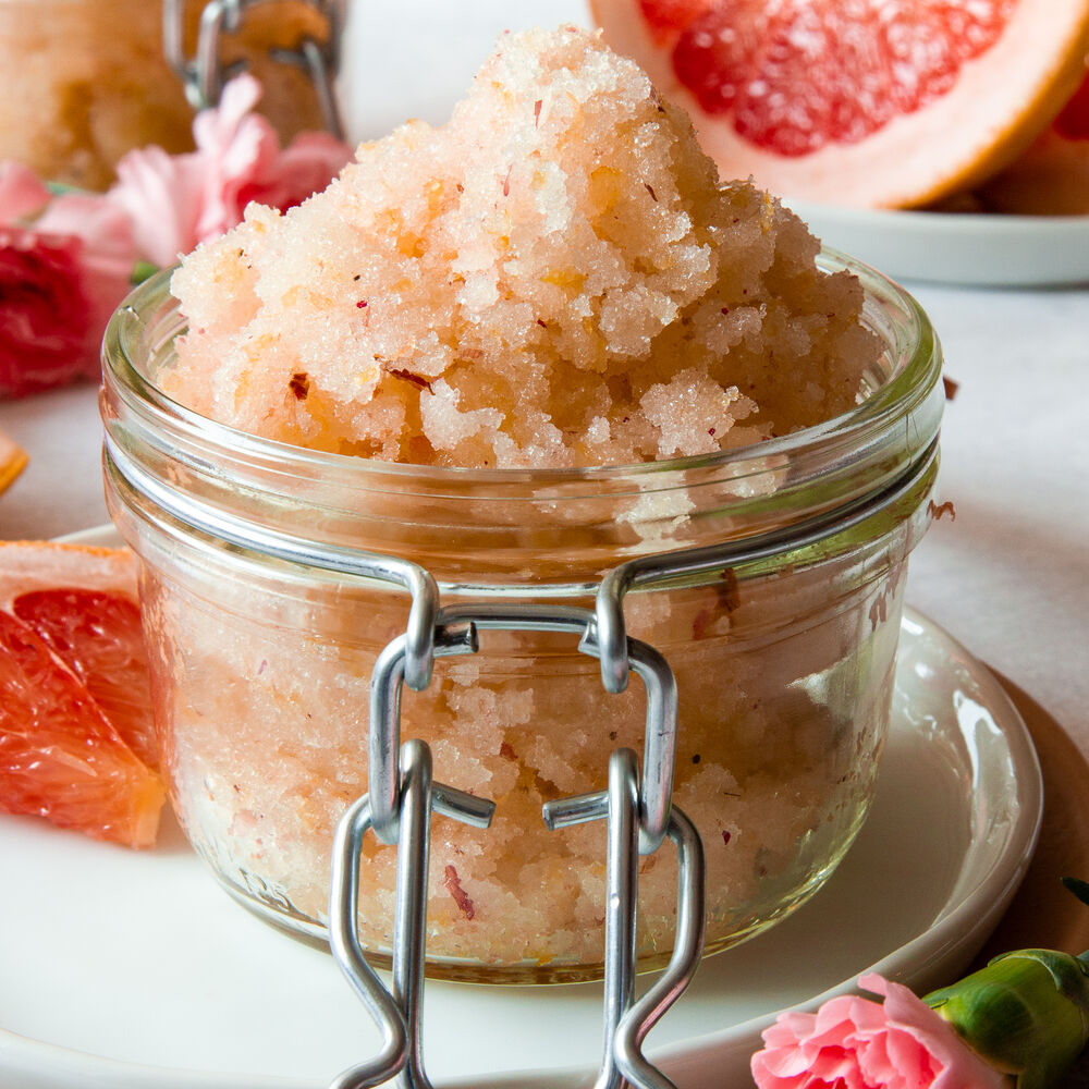 Grapefruit Olive Oil Body Scrub by thefeedfeed, | The Feedfeed