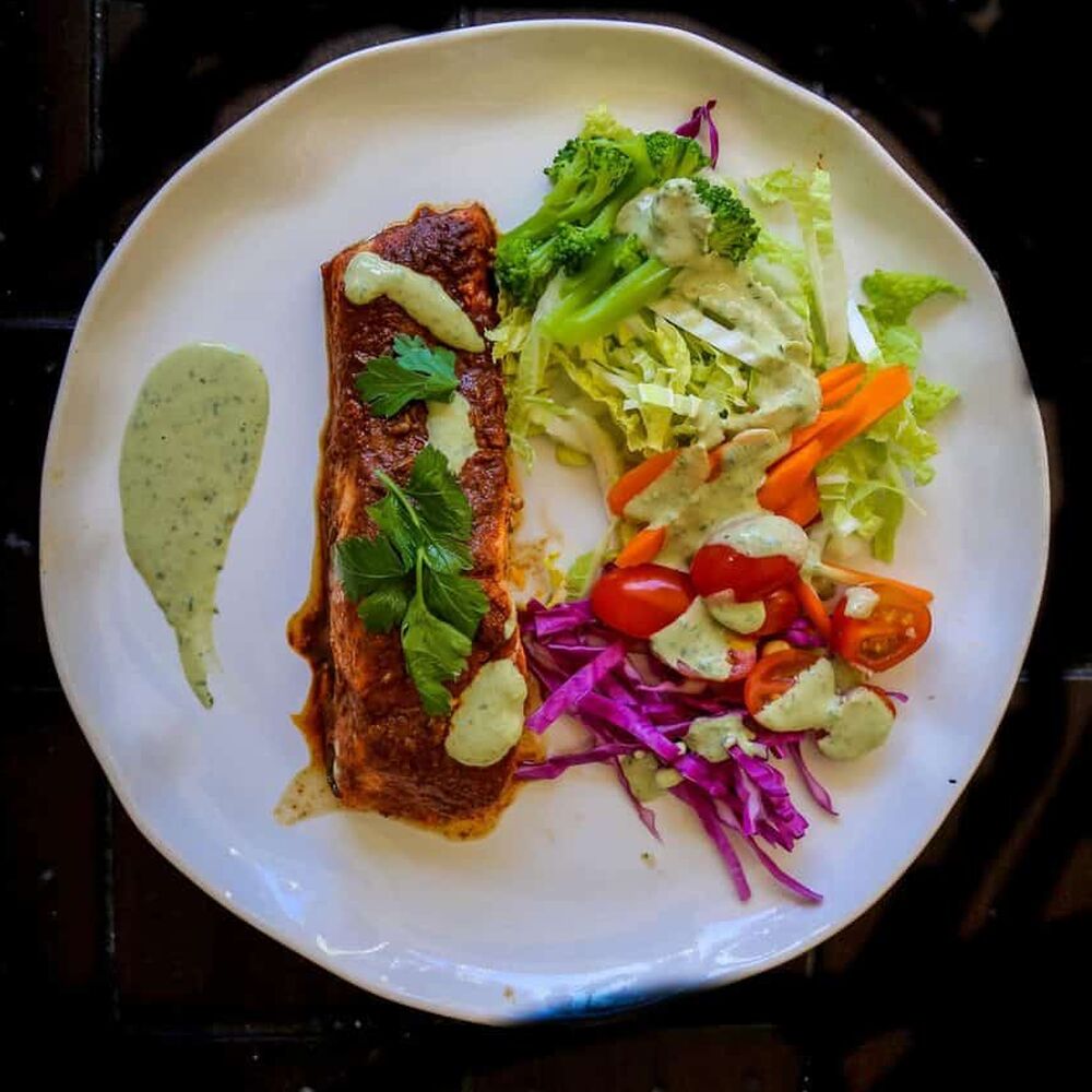 Oven Baked Salmon with Peruvian Spices Recipe | The Feedfeed