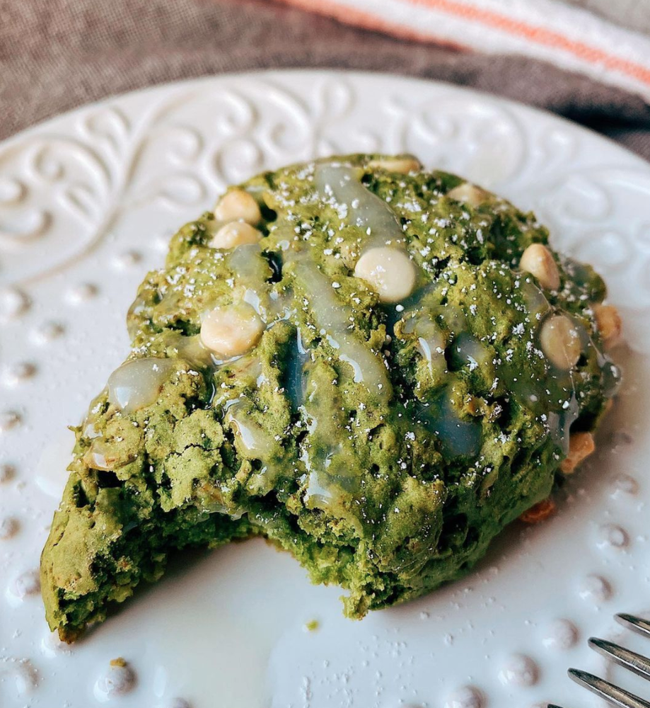 White Chocolate Matcha Scones Recipe | The Feedfeed