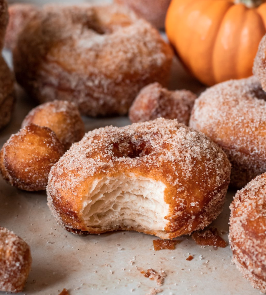 3-Ingredient Pumpkin Spice Doughnuts Recipe | The Feedfeed