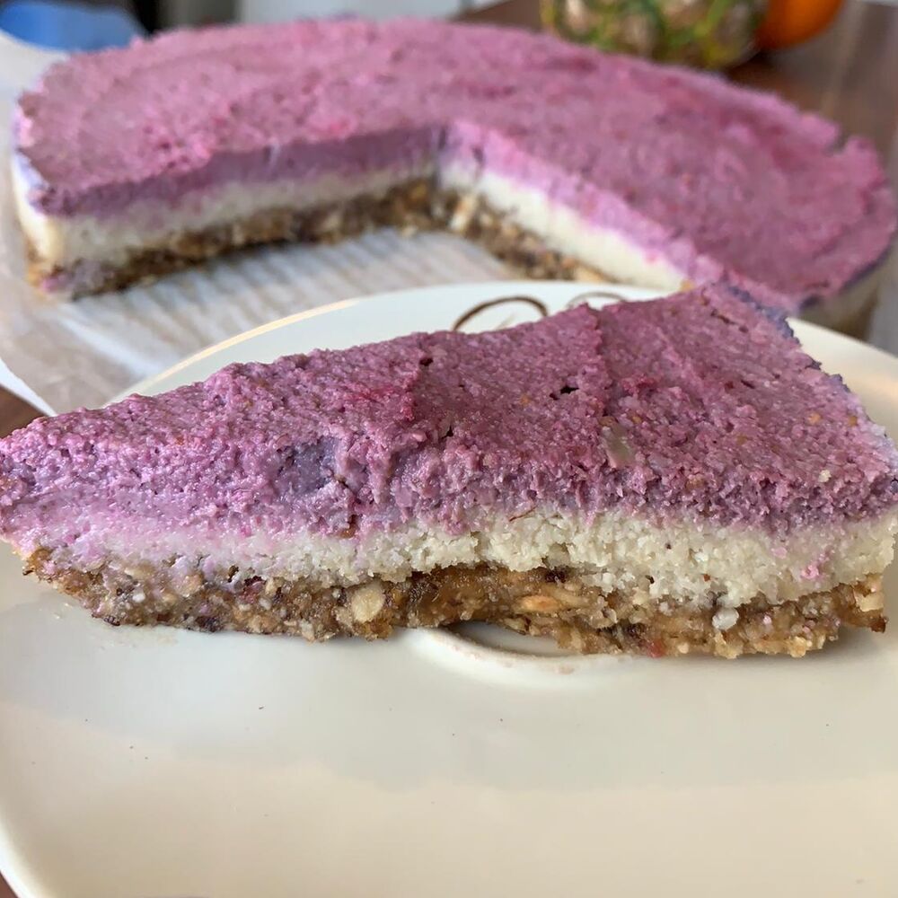 Easy no bake vegan cheesecake Recipe | The Feedfeed