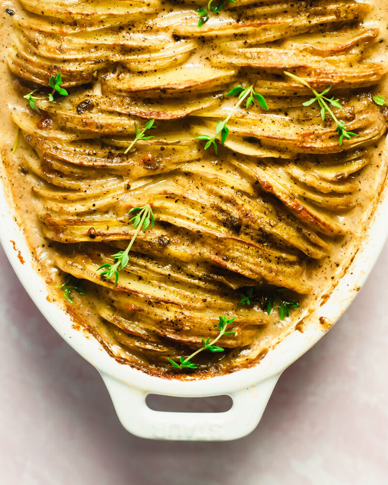 Cacio e Pepe Potato Gratin Recipe | The Feedfeed
