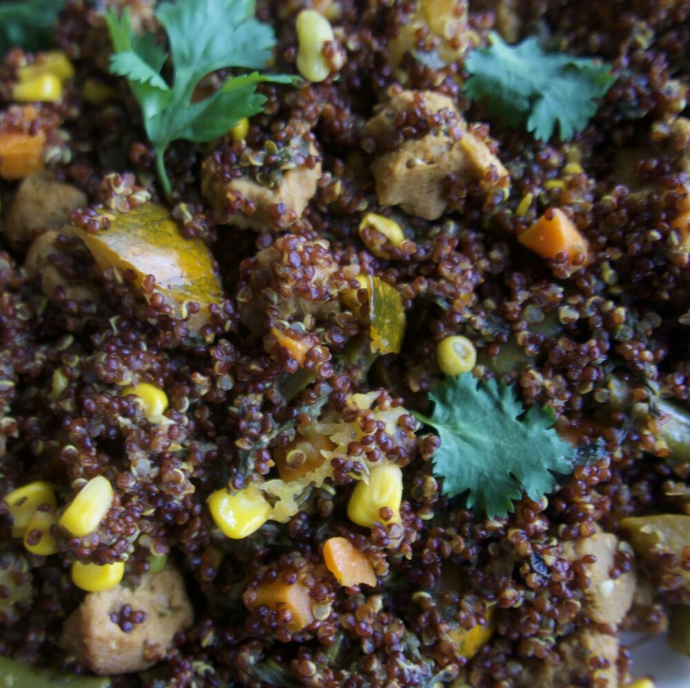 Red Quinoa Biryani Recipe | The Feedfeed