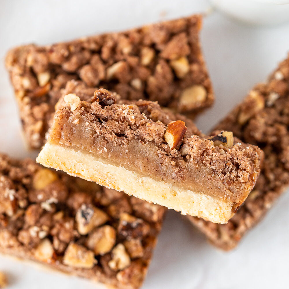 Caramel Nut Bars Recipe | The Feedfeed