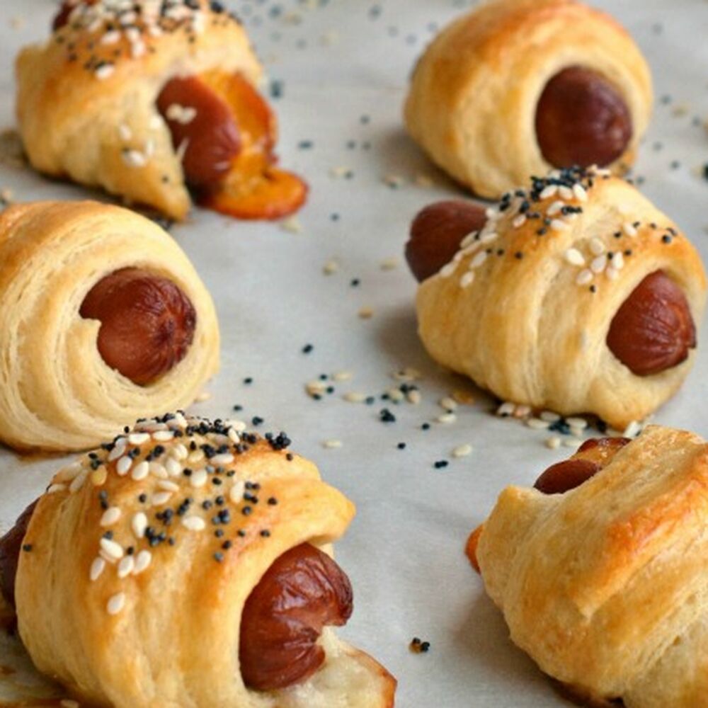 Mini Puff Pastry Wrapped Hot Dogs Recipe The Feedfeed Mini Puff Pastry Wrapped Hot Dogs Recipe The Feedfeed