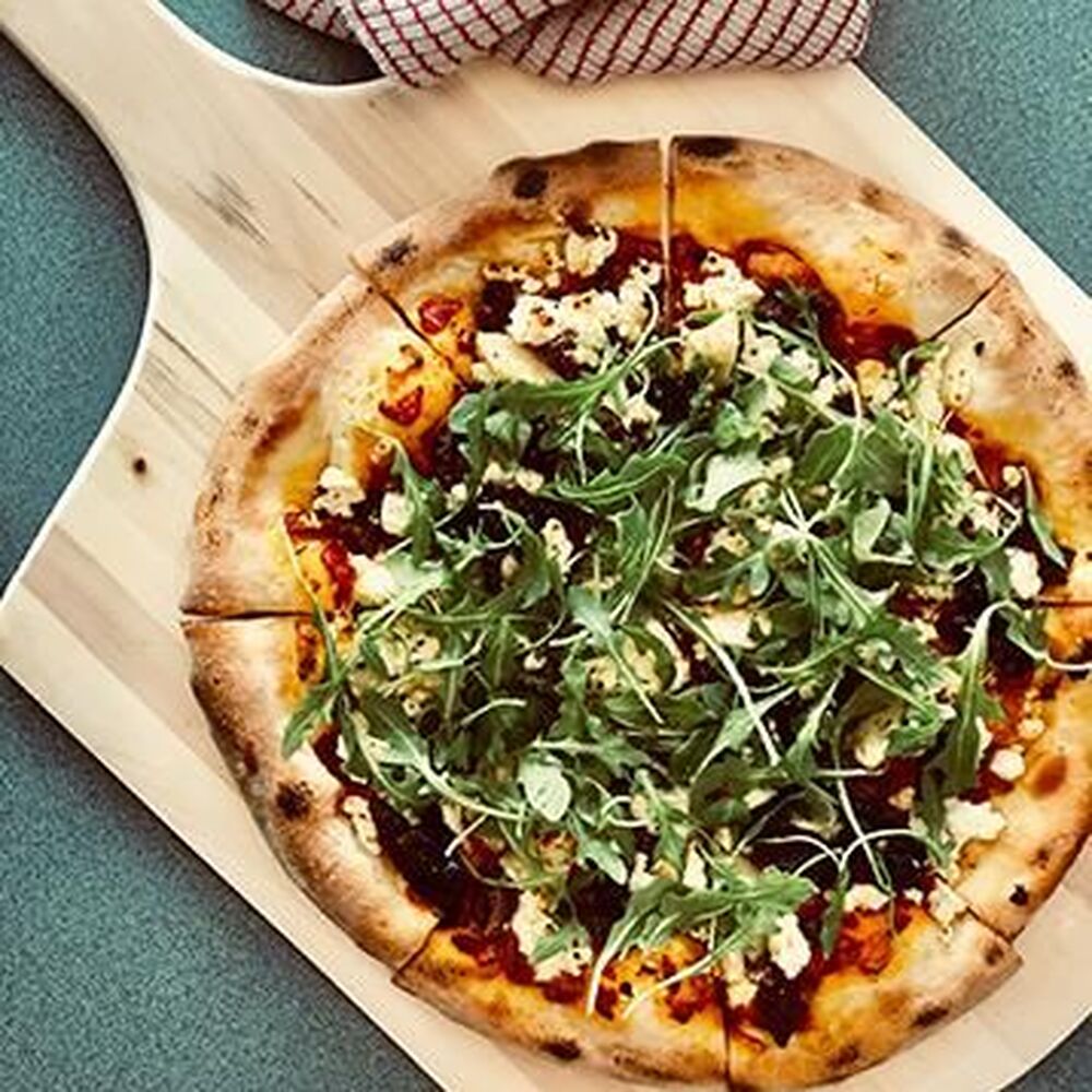 Mediterranean Pizza with Wagyu Sausage Recipe | The Feedfeed
