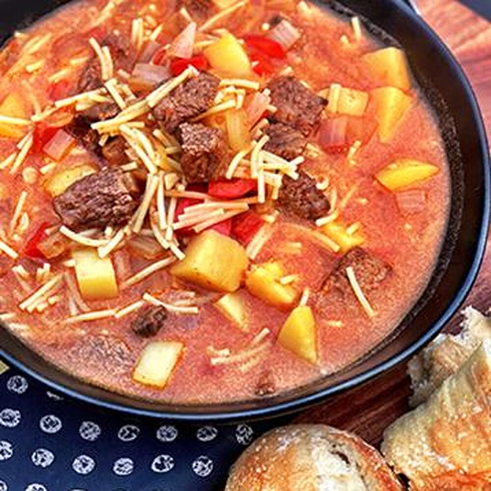 Peruvian Beef and Noodle Stew Recipe | The Feedfeed