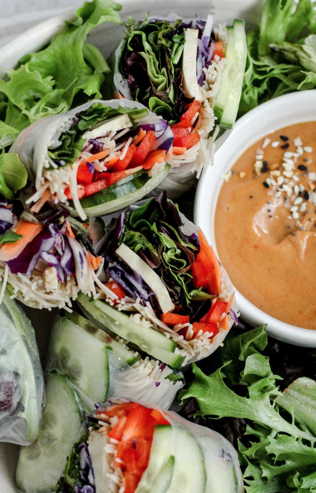 Vegetable Spring Rolls Recipe | The Feedfeed