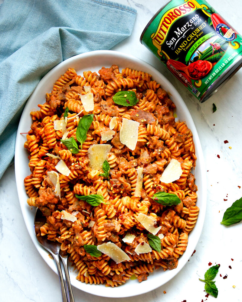 Sunday Sauce with Porcini Mushrooms and Italian Sausage Recipe | The ...