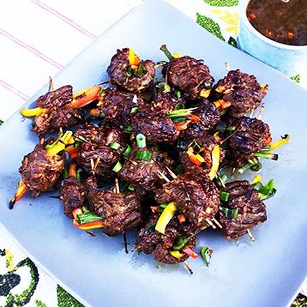 Top Round Wagyu Beef Steak Roll Ups with Peppers & Onions Recipe | The ...