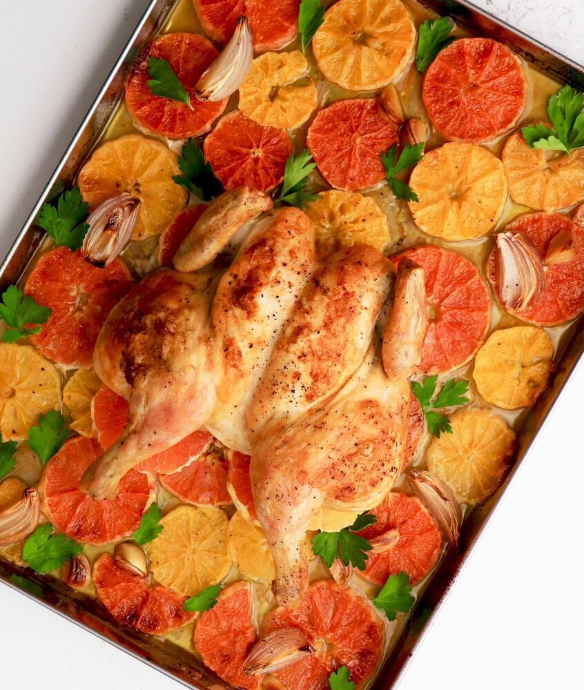 How to Make a Citrus Roasted Chicken | Video Recipe The Feedfeed