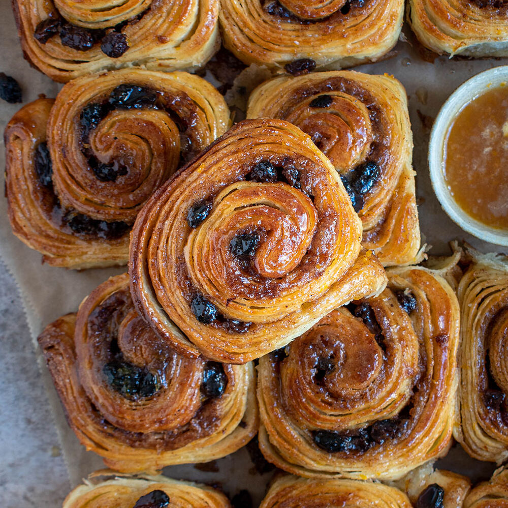 Orange Raisin Cardamom Buns Recipe | The Feedfeed