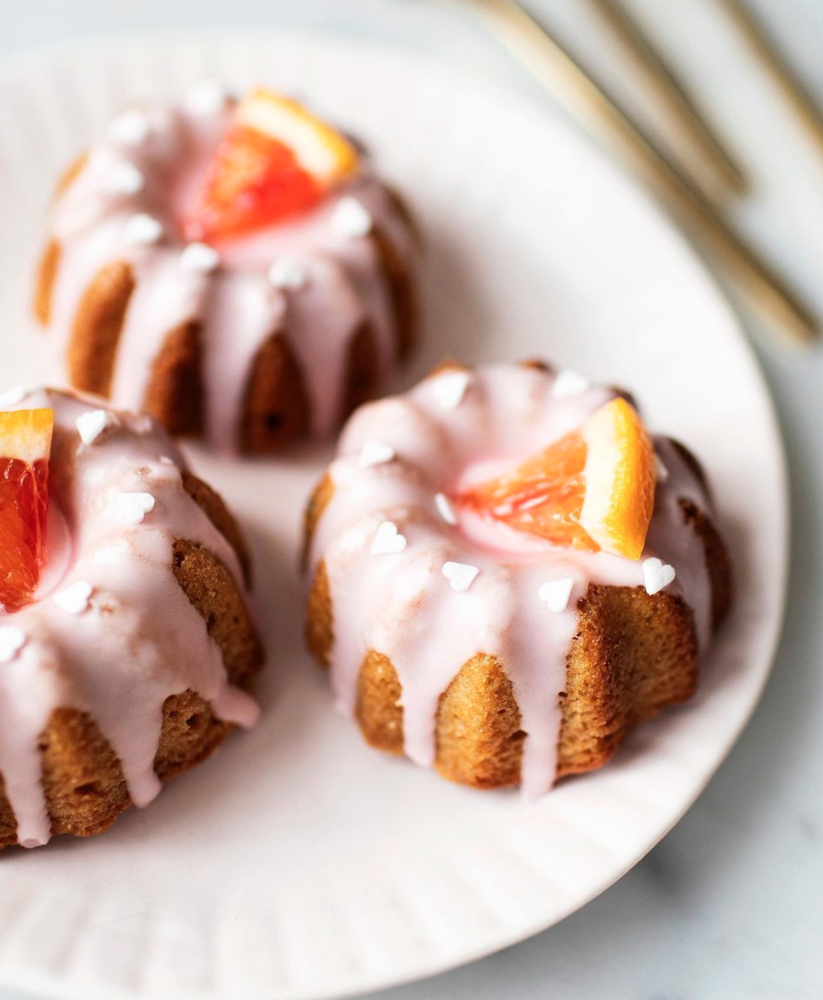 Cardamom Blood Orange Cakes Recipe | The Feedfeed