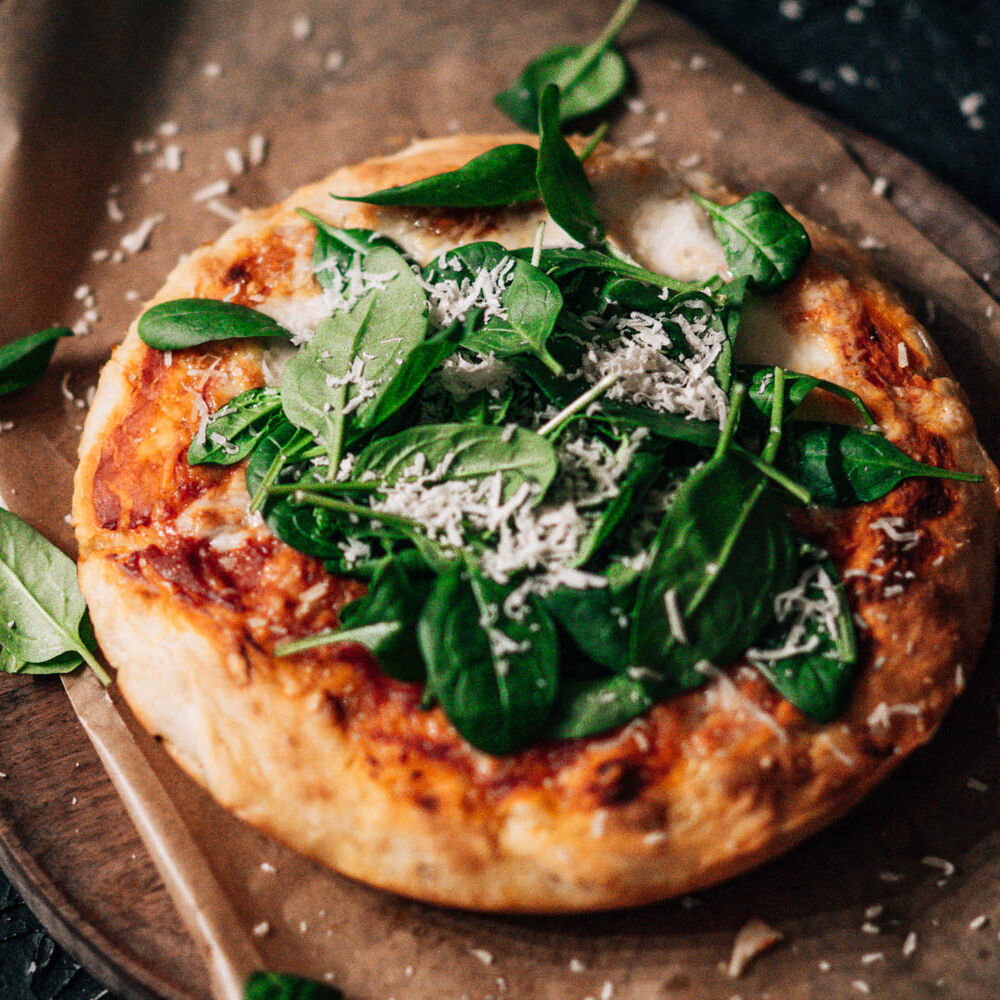 Thick crust beer pizza Recipe | The Feedfeed