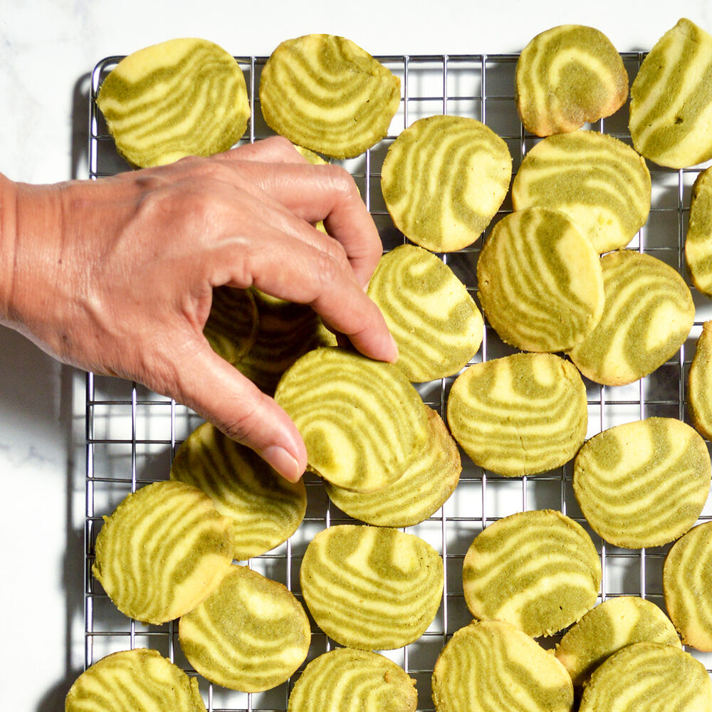 Matcha Shortbread Cookies Recipe | The Feedfeed