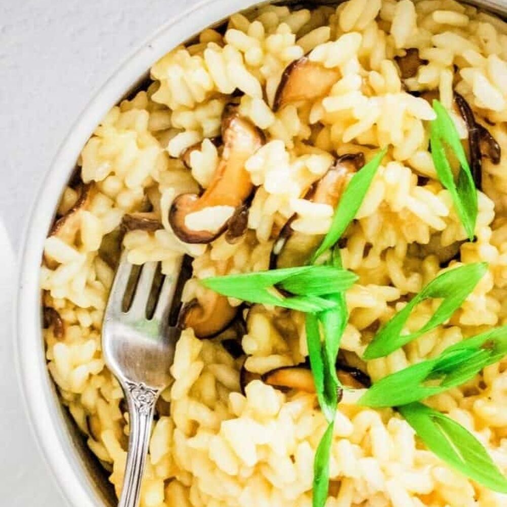 PRESSURE COOKER WILD MUSHROOM RISOTTO YOUR KIDS CAN MAKE Recipe | The ...