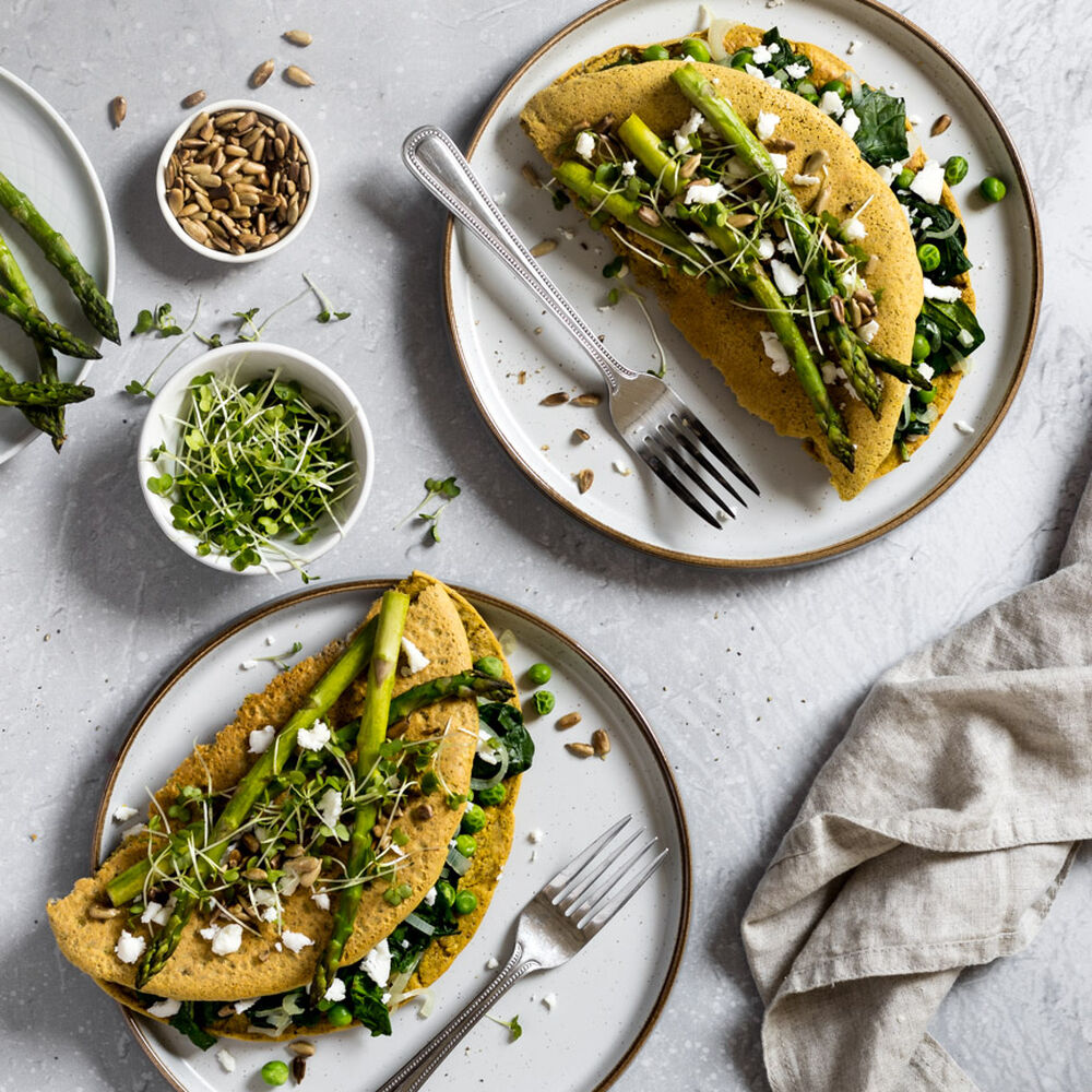 Vegan Chickpea Crepes Recipe | The Feedfeed