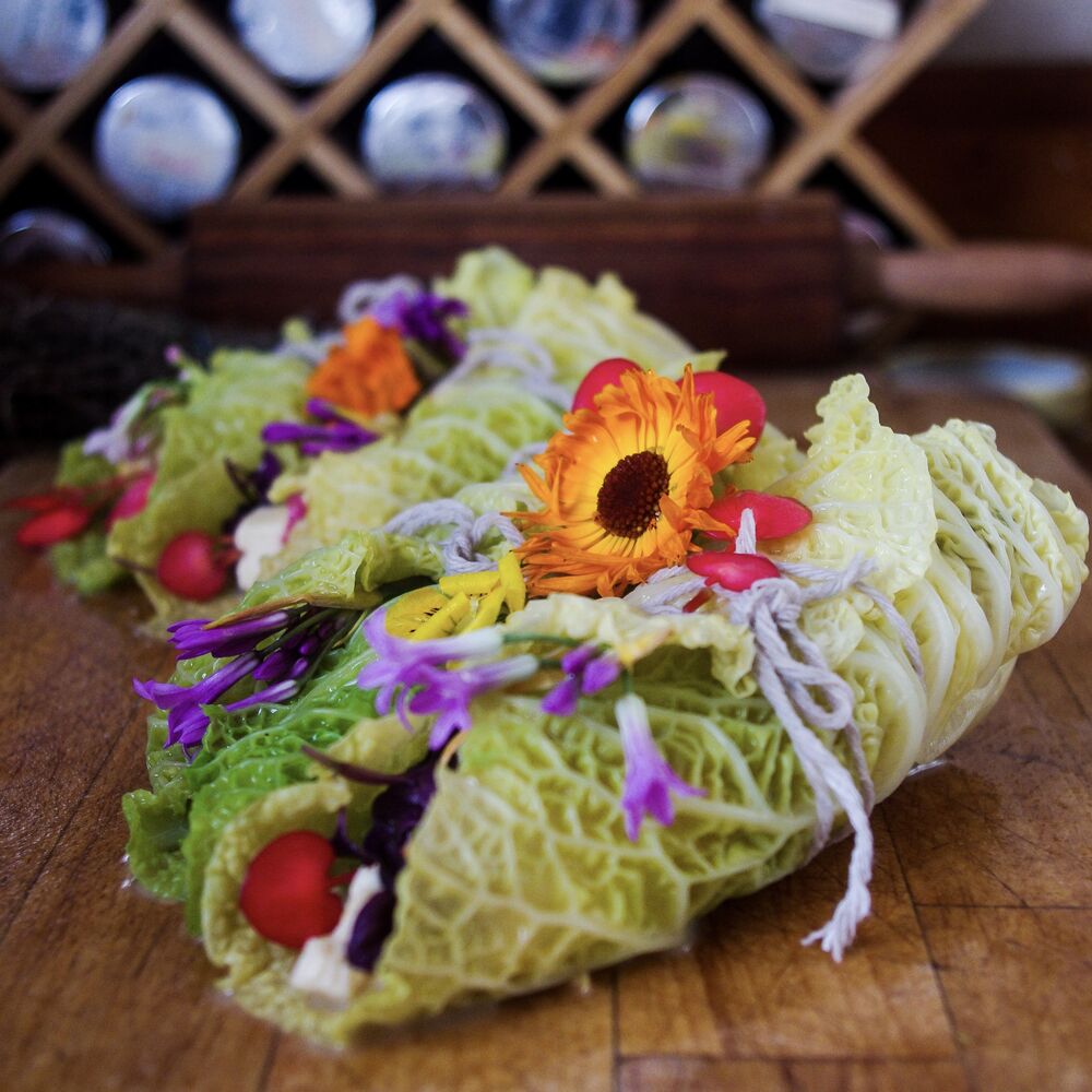 Easy vegan tofu cabbage wraps Recipe | The Feedfeed