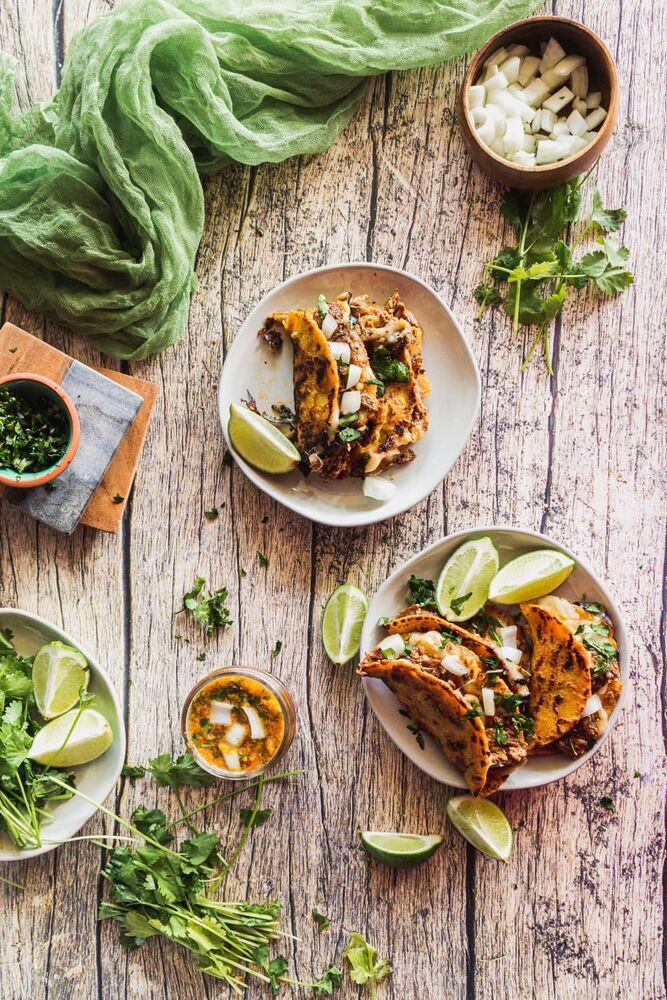 Birria tacos with consomme | sweet tea + thyme Recipe | The Feedfeed