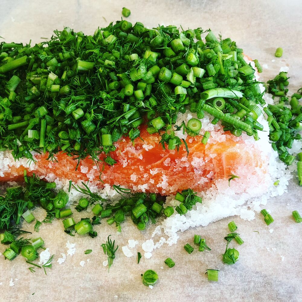 Cured salmon / Gravad lax (in swedish) Recipe | The Feedfeed