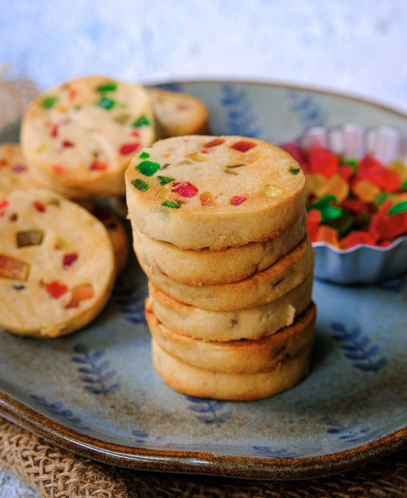 Eggless Tutti Frutti Cookies Recipe | The Feedfeed