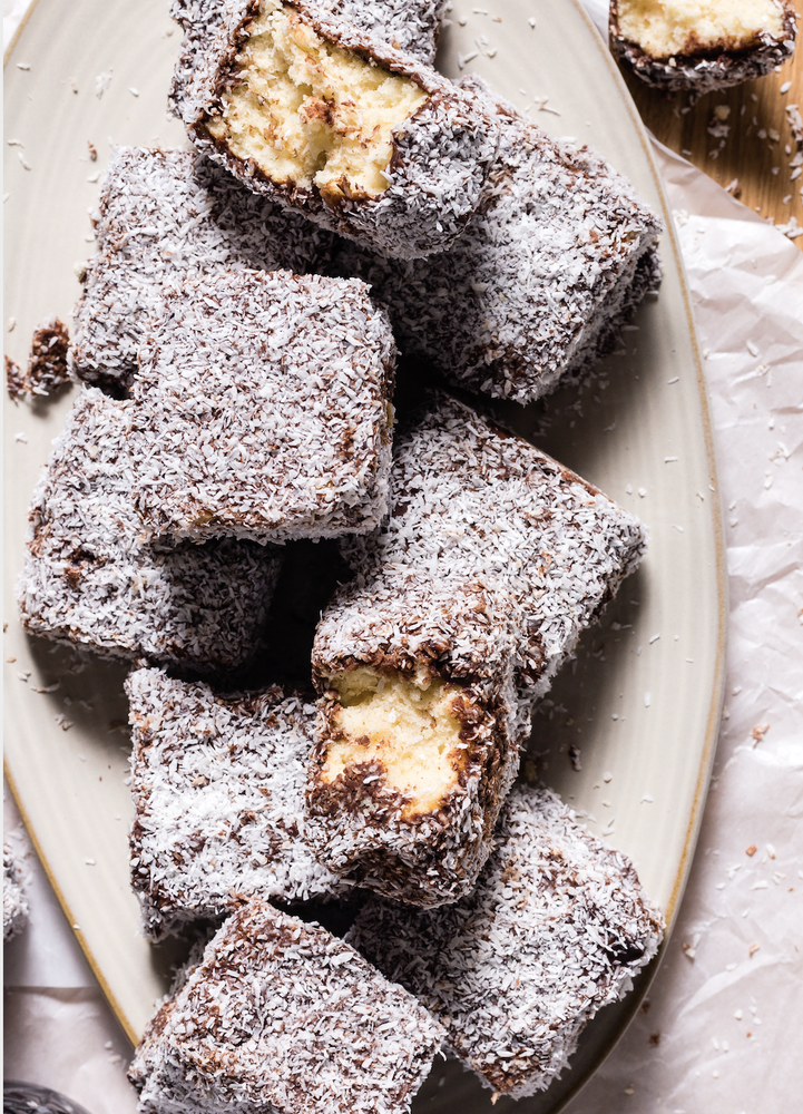 Dark Chocolate Lamingtons Recipe | The Feedfeed