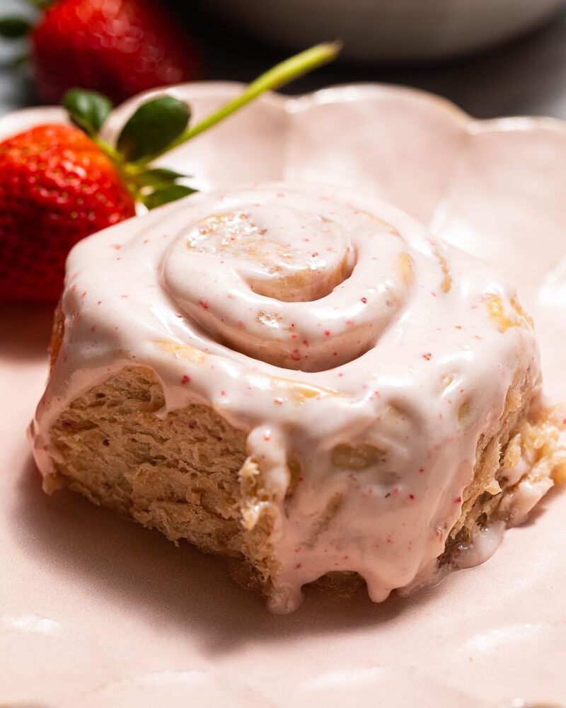 Strawberry Rolls Recipe | The Feedfeed